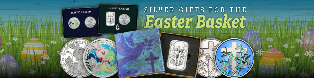 Easter Themed 999 Silver Bullion | SilverTowne