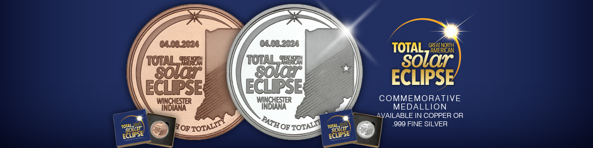 2024 Solar Eclipse SilverTowne Rounds | SilverTowne