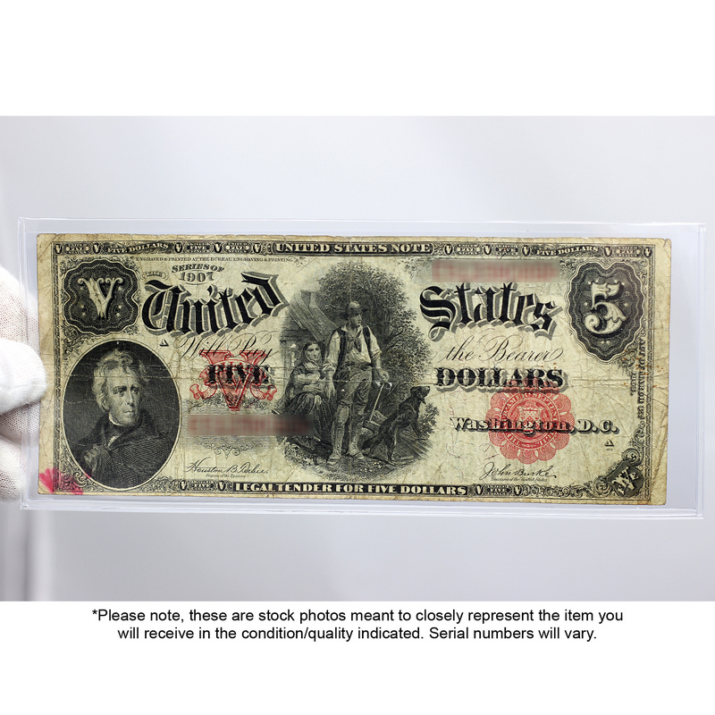 1907 $5 Legal Tender Note G/VG | SilverTowne