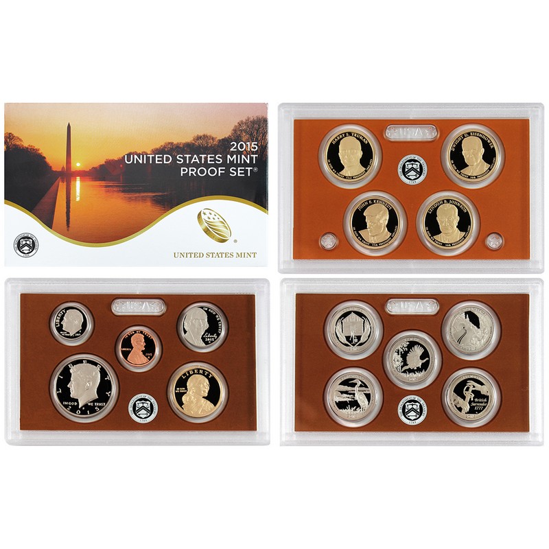 SilverTowne - 2015 S 14pc Clad Proof Set