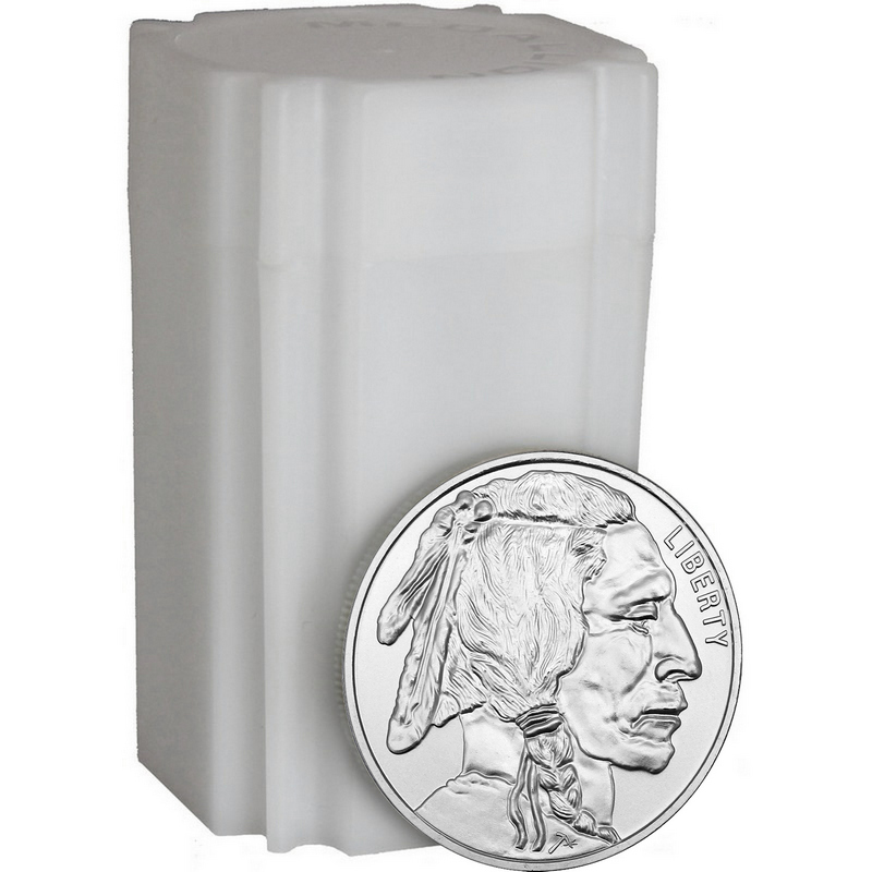 1 oz .999 Fine Silver Buffalo Replica 20 Piece Lot | SilverTowne