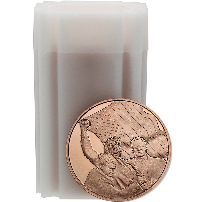 Donald Trump Fist Pump 1oz Copper Round 20pc | SilverTowne