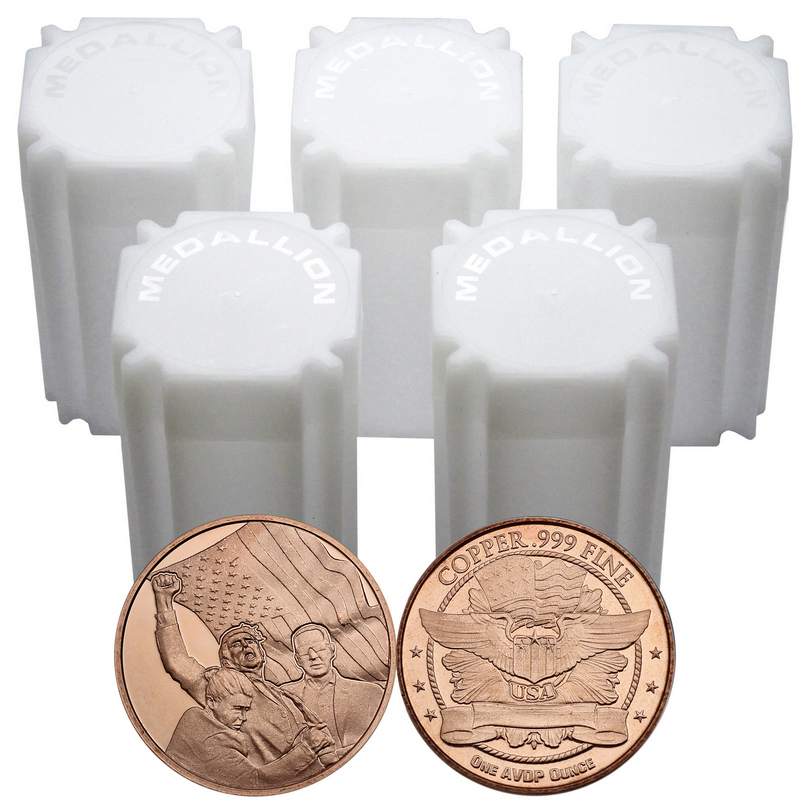 Donald Trump Fist Pump 1oz Copper Round 100pc | SilverTowne